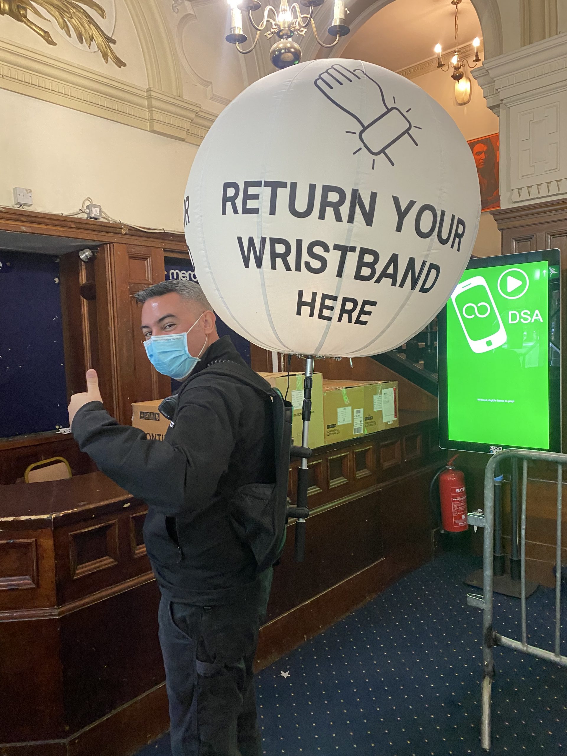 Backpack Balloon for PixMob - Bloon | Inflatable and Aerial Marketing