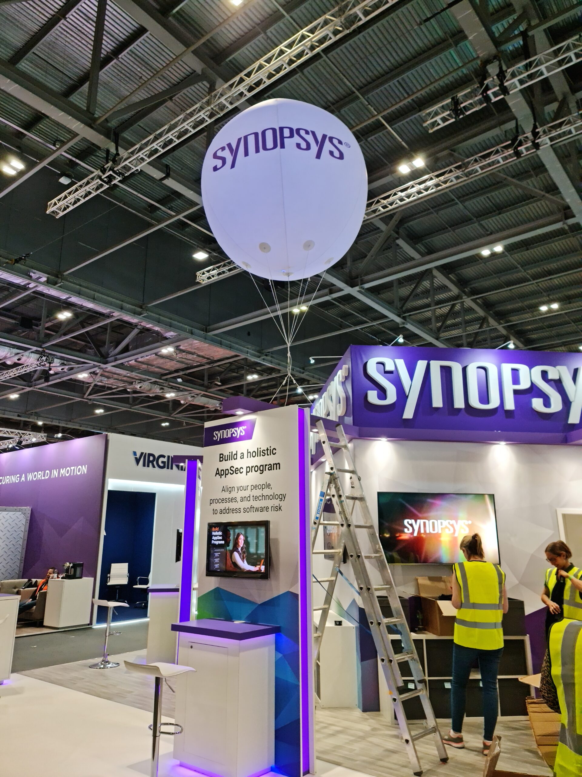 Synopsys Branded Exhibition Sphere - Inflatable Sphere by Bloon