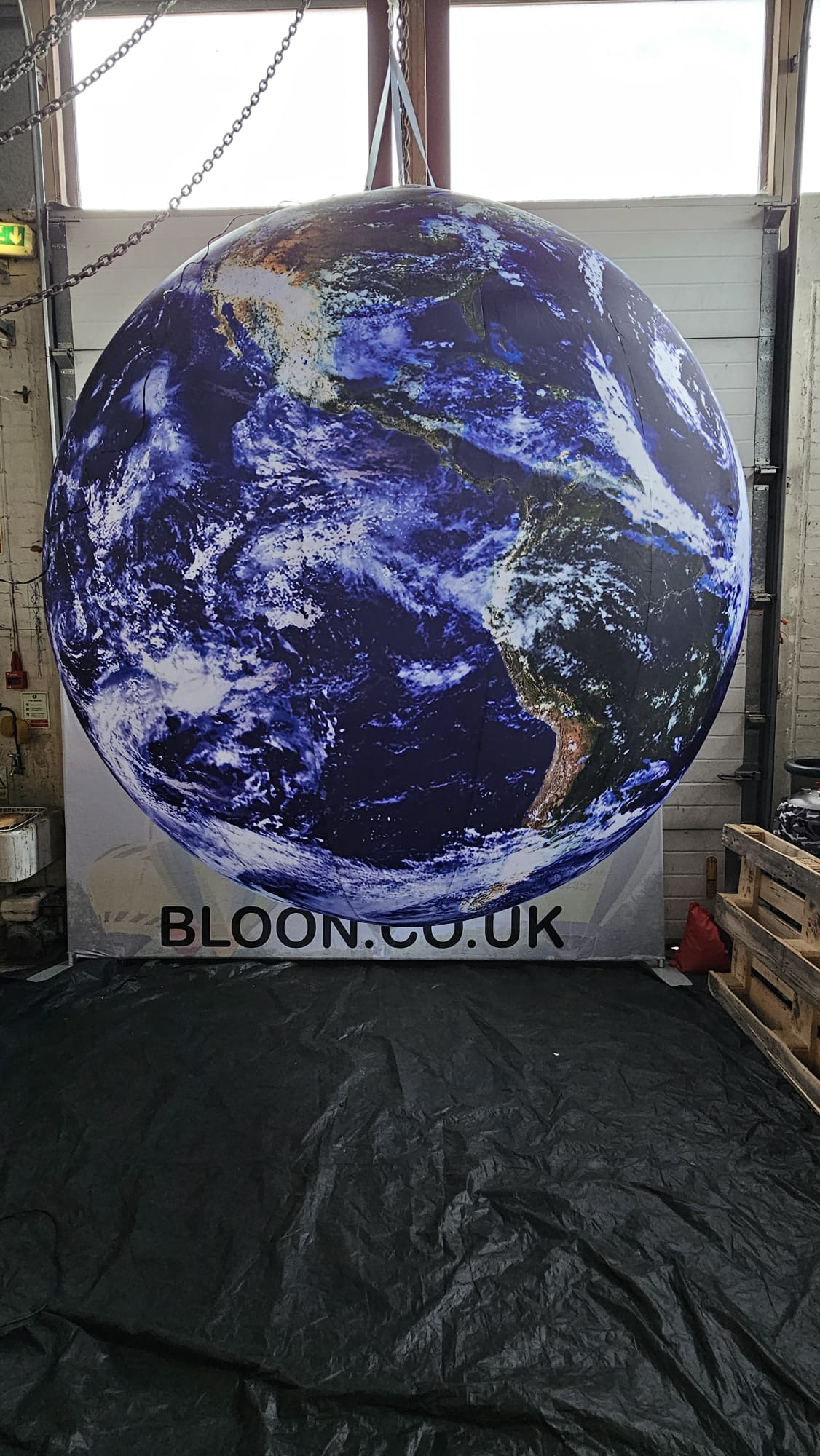 Inflatable planet for Hire - Bloon | Inflatable and Aerial Marketing